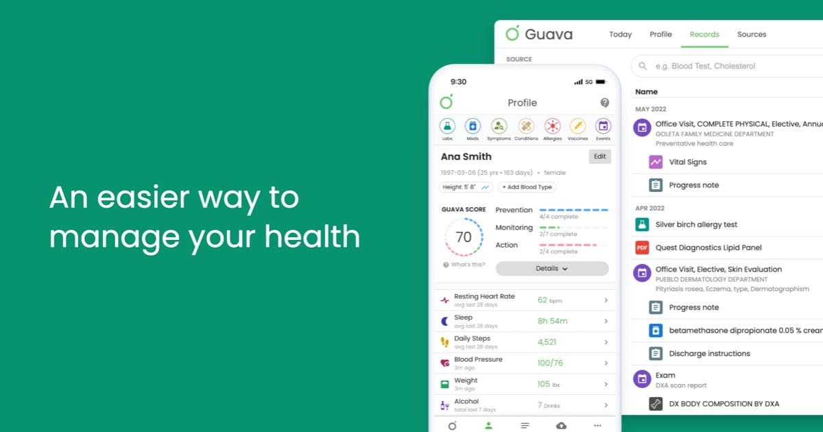 Guava: An easier way to manage your health